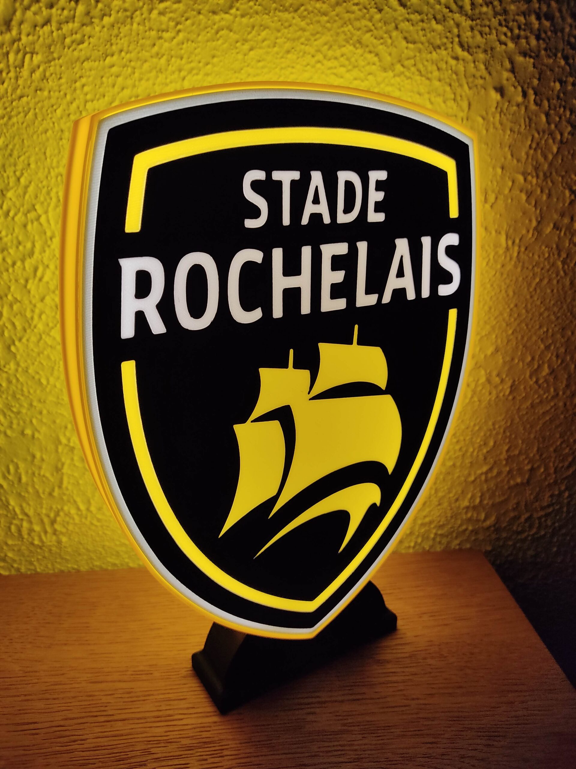 Logo - Emblème Stade Rochelais - ICM-3D.FR