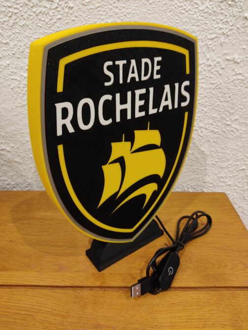 Logo – Emblème Stade Rochelais – ICM-3D.FR